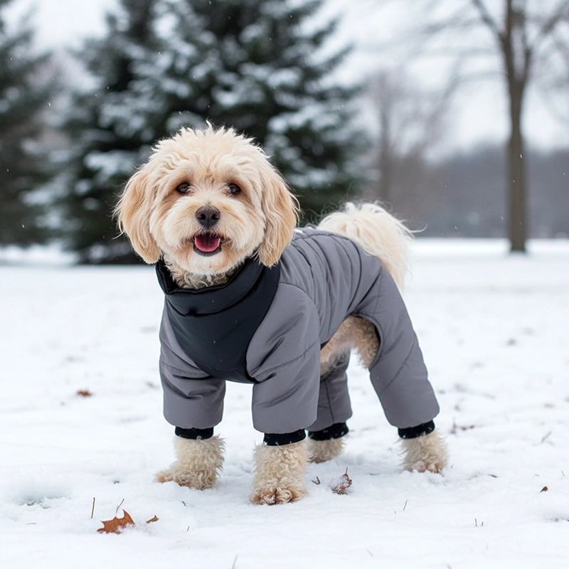 Winter Warm Reflective Dog Jacket Cold Weather Waterproof Coat